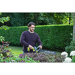 RYOBI 18V OnePlus Brushless Hedge Trimmer – Linea – 45 cm – 1 x 2.0 Ah Battery – 1 x Charger – RY18HT45A-120