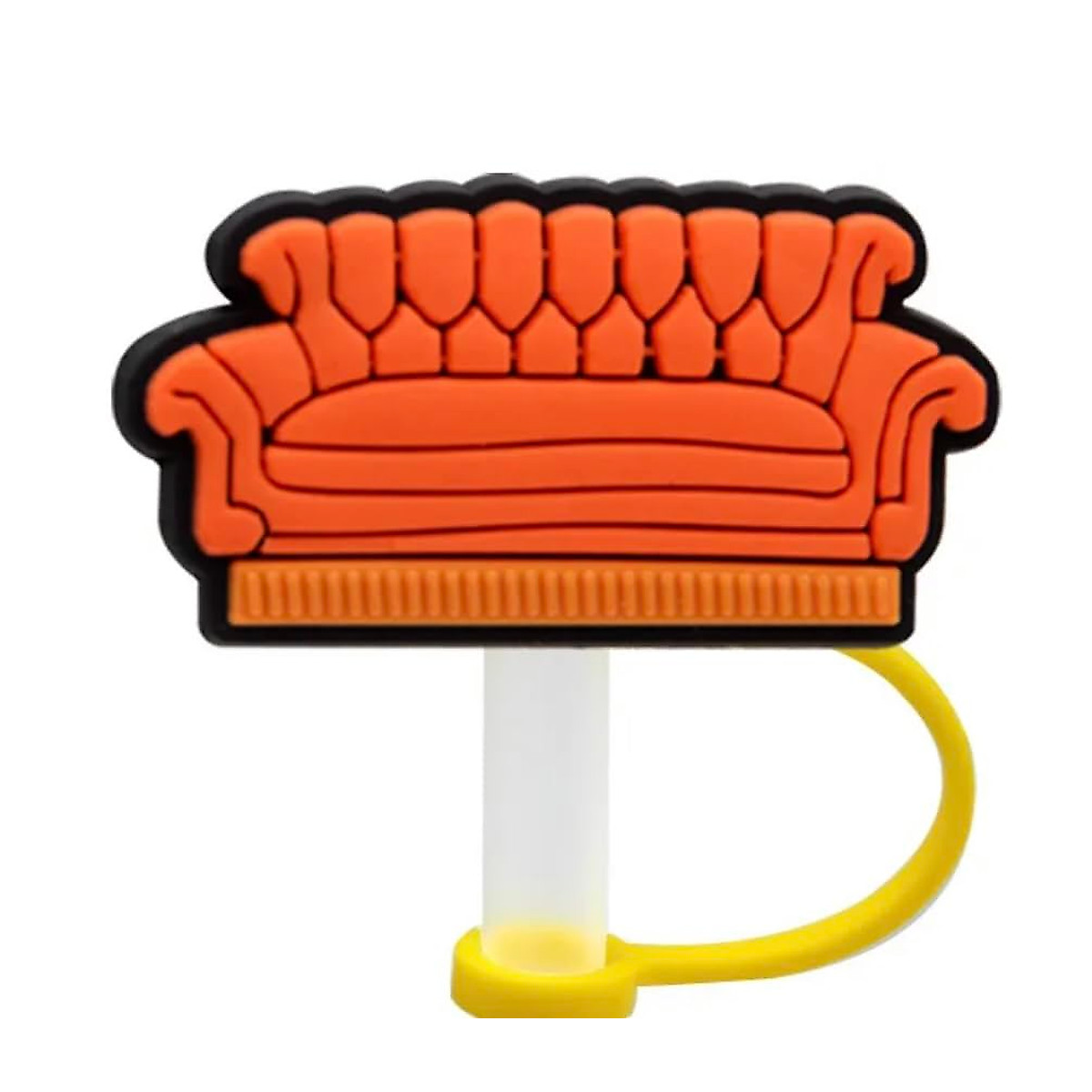 6 Pack Straw Toppers Compatible With Stanley 30oz & 40oz Tumbler Cups (Friends Bundle)