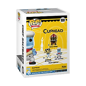Funko Pop! Games: Cuphead - Chef Saltbaker with Chase (Styles May Vary)