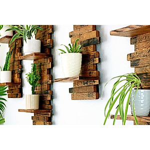 VOFMK Whiskey Barrel Plant Shelving (Large Double x2)