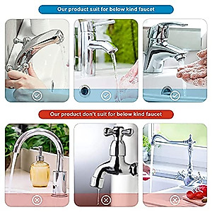 Faucet Extender for Toddlers - Sink Extender for Kids Hand Washing, Bathroom Sink Spout Wash Helper for Children Baby(3 Pack)