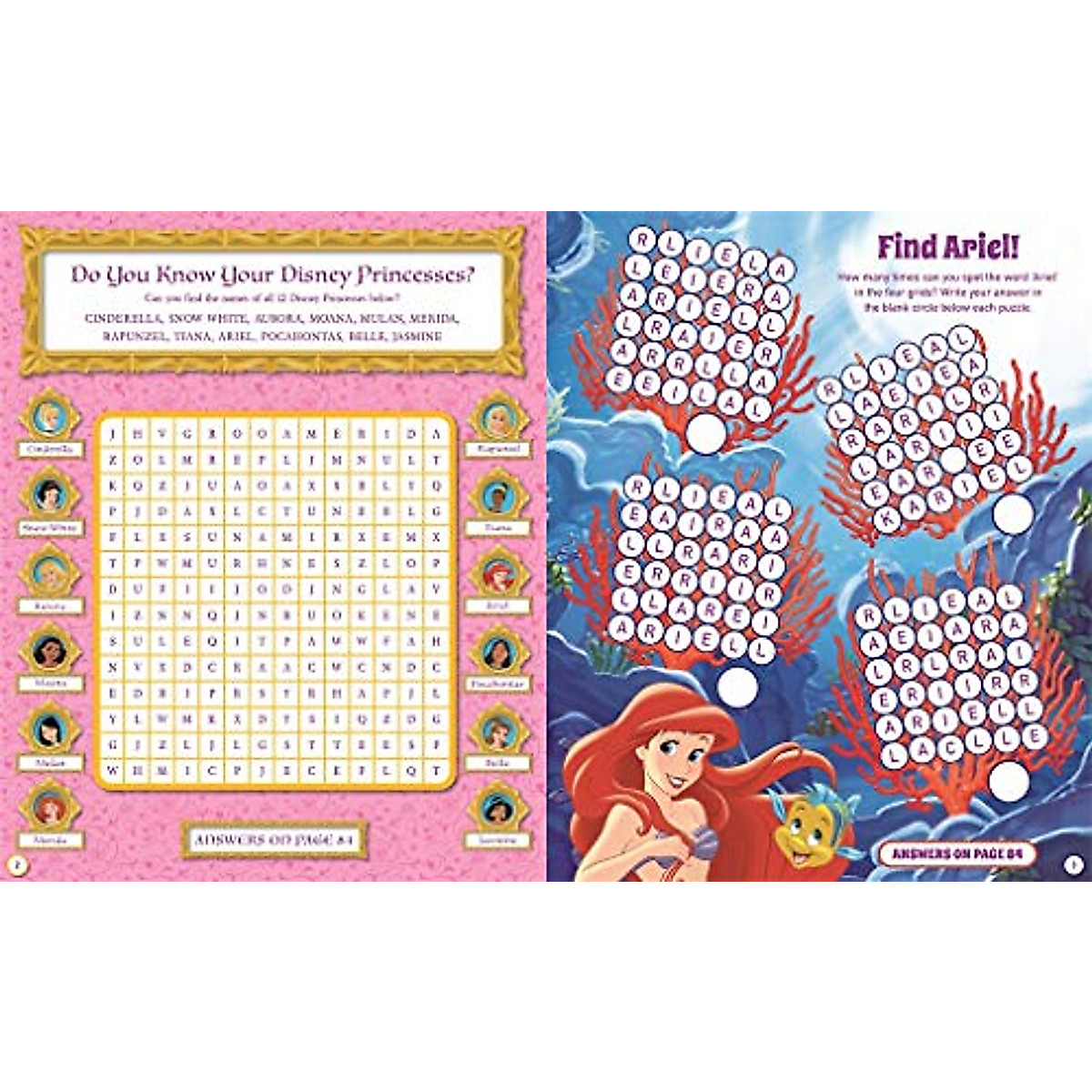 Disney Princess: 101 Wacky and Wonderful Wordsearches