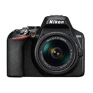 Nikon D3500 DSLR Camera with AF-P 18-55mm and 70-300mm Zoom Lenses with Total of 64GB Card (2 X 32) and Accessory Bundle