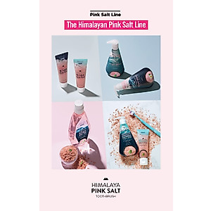 Perioe Himalayan Pink Salt Toothbrush, Small (1 Count) | Compact Head, Soft Bristle Manual Toothbrush Infused with Himalayan Pink Salt for Deep Cleaning Tartar Plaque, Sensitive Gums & Teeth Oral Care