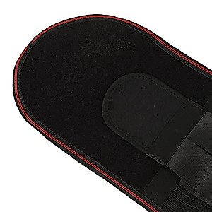 VBESTLIFE Lumbar Support Belt, Flexible Adjustment Curved Lumbar Support Brace 360 Degree Fixed Support Black Breathable with Massage Pads for Sports Waist Protection (XL)