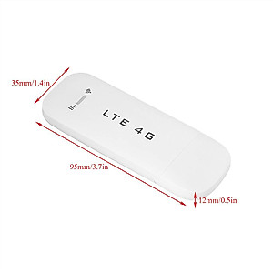 4G LTE USB Network Adapter, Hotspot Router Modem Stick, Plug and Play, Hotspot Sharing Function, Small Memory Expansion()