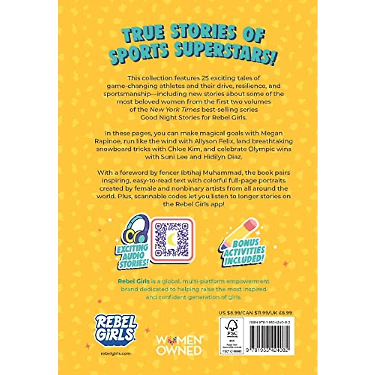 Rebel Girls Champions: 25 Tales of Unstoppable Athletes