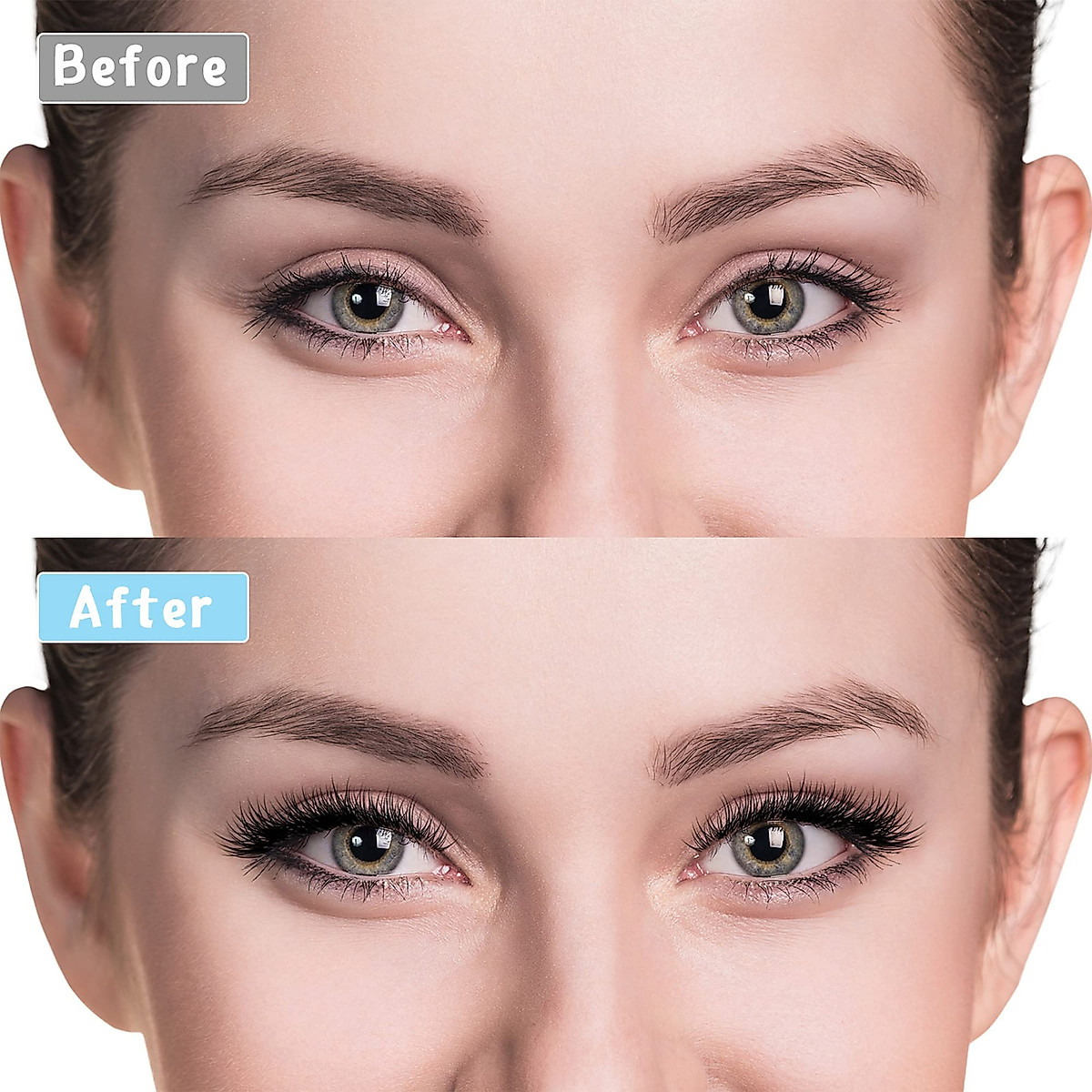 Hicarer 48 Pieces Lash Lift Rods Silicone Eyelash Pads Raise Eyelashes Perming Curler Rods (Small, Medium, Large), Silicone Lash Lift Shields for Eye Supplies Makeup Tool(Blue)