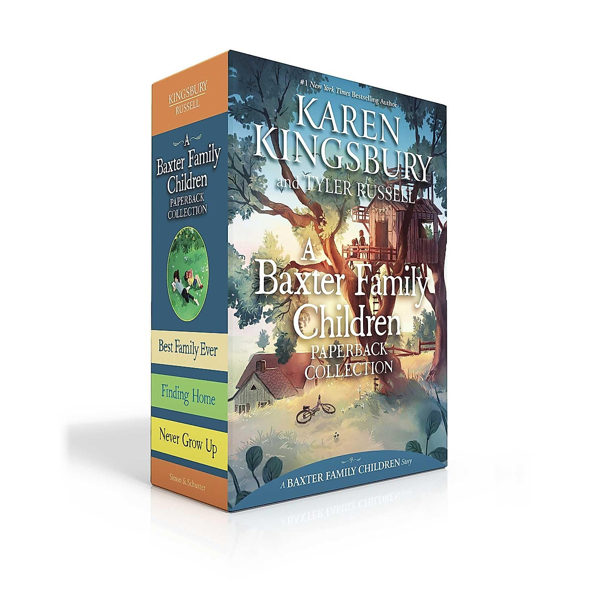 A Baxter Family Children Paperback Collection (Boxed Set): Best Family Ever; Finding Home; Never Grow Up (A Baxter Family Children Story)