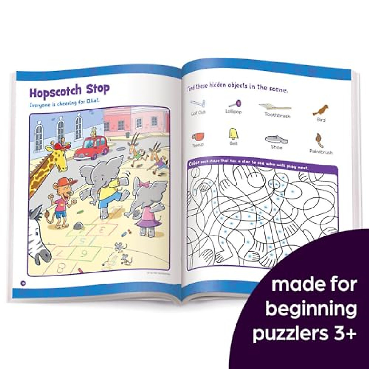 Jumbo Book of My First Hidden Pictures: 115+ Hidden Pictures Puzzles in Highlights Activity Book, Seek and Find Puzzles for Kids 3+ (Highlights Jumbo Books & Pads)