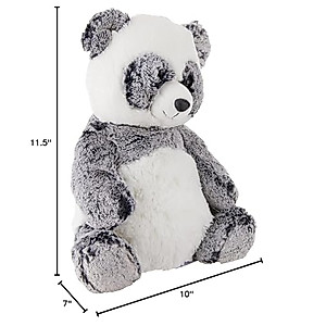 Aurora® Snuggly Sweet & Softer™ Ping Panda™ Stuffed Animal - Comforting Companion - Imaginative Play - White 12 Inches