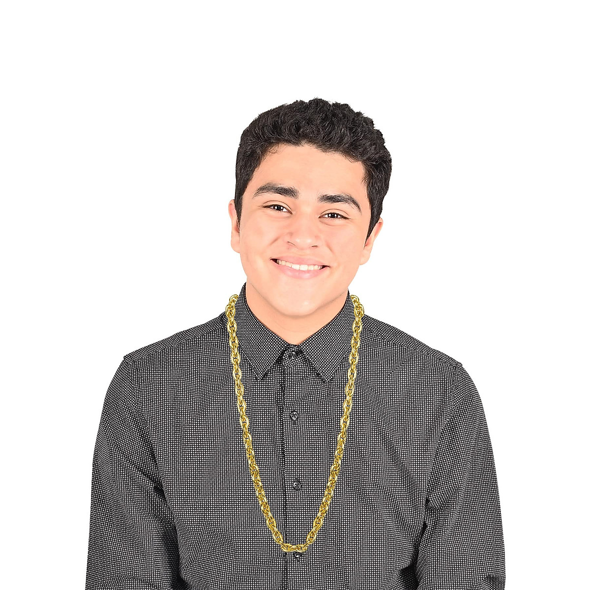 Chain Beads (gold) Party Accessory (1 count) (1/Card)