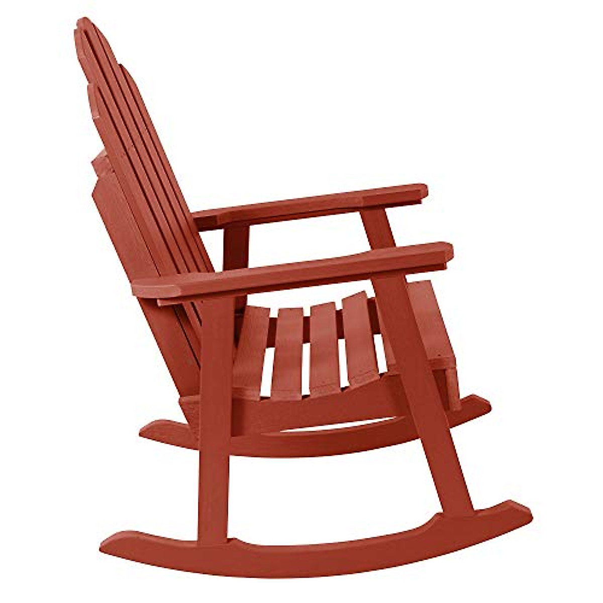 highwood Classic Westport Garden Rocking Chair, Rustic Red