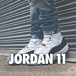 Proof Culture Premium Jordan 11 Laces - Oval Thick Shoe Laces for Sports and Gym - Round Shoe Laces Replacement