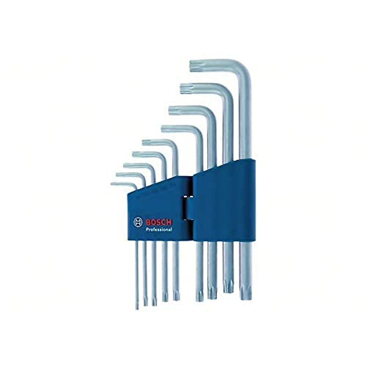 Bosch Professional 9-Piece TORX Angle Screwdriver Set (10.0–50.0 mm)