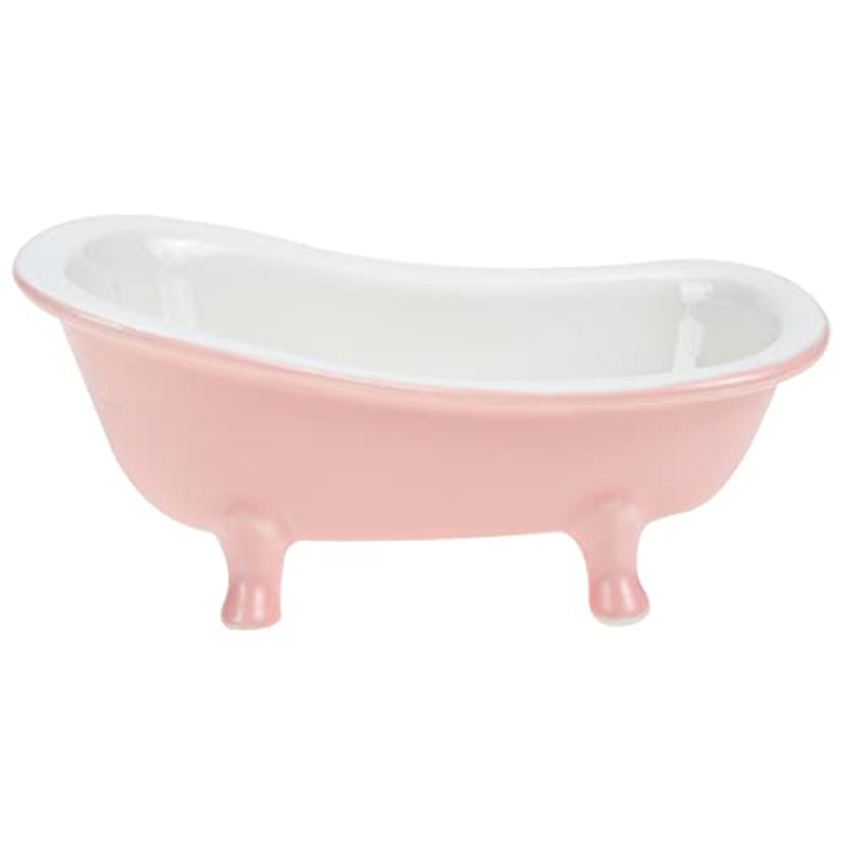 Mini Bathtub Flower Pot Ceramic Succulent Planter Pot Flower Pots Porcelain Plant Pot Vintage Retro Plants Bonsai Holder Desktop Flower Vase Cactus Containers Soap Dish