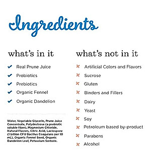 Mommy's Bliss Kids Constipation Ease with Prebiotics & Probiotics: Supports Regularity & Digestive Health, Constipation Relief for Kids, Age 4+, 4 Fl Oz