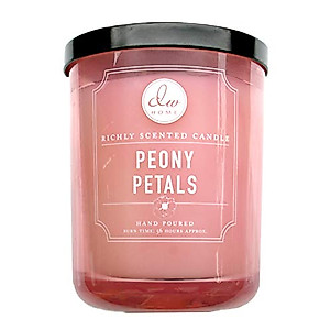 DW Home Large Double Wick Candle, Peony Petals