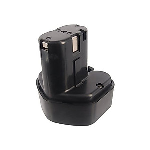 CANQIN 9.6V Compatible with Battery for Hitachi EB 930R, EB 9H, EB9, EB912S, EB914, EB914S DN 10DY, DS 10DT, DS 10DV, DS 10DV2, DS 10DVC, DS 9DM, DS 9DM2, DS 9DVA, DS 9DVB