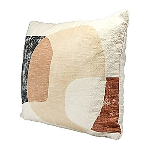 Main + Mesa Abstract Print Cotton Lumbar Pillow, Multicolor