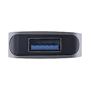 InLine USB 3.2 USB Type C Multi Hub (4X USB-A 5Gb/s + USB Type-C (Data/PD 87W), OTG, Aluminium Housing, 33271L