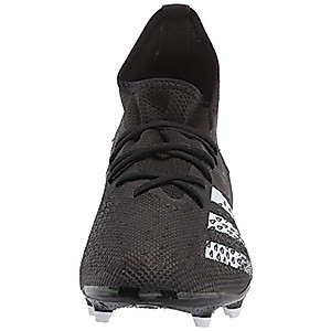 adidas Predator Freak .3 Firm Ground Soccer Shoe (mens) Black/White/Black 9.5