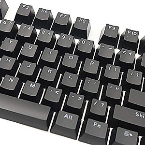 106 Keys PBT Keycaps Gaming Keyboards Replacement, Solid Color Backlight Key Cover for Mechanical Keyboard Purple
