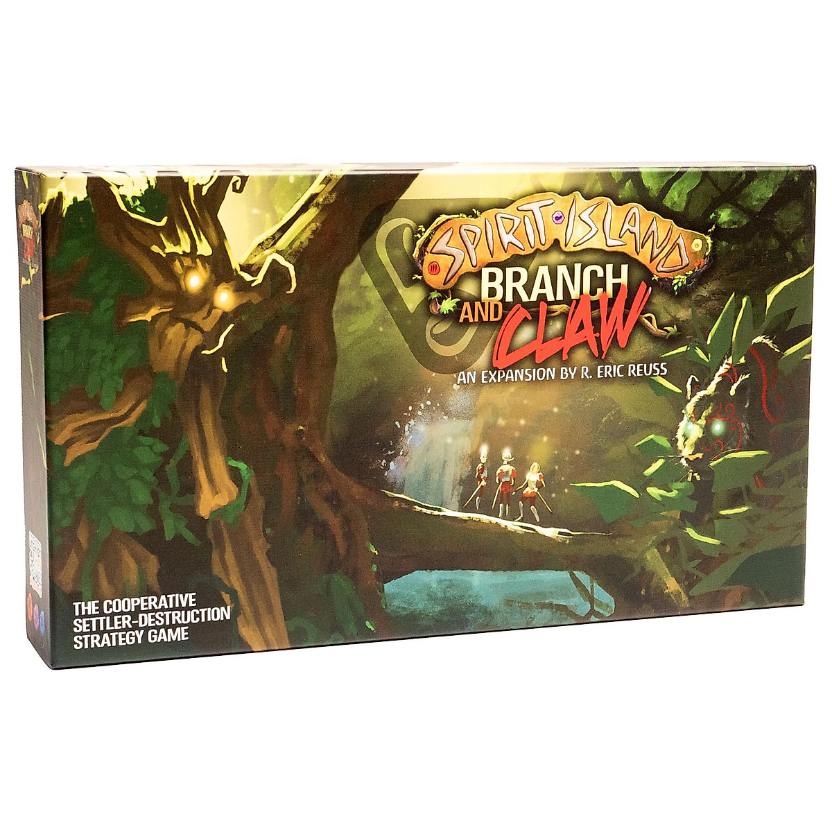 Greater Than Games | Spirit Island: Branch & Claw | Cooperative Strategy Board Game Expansion | 1 to 4 Players | 90+ Minutes | Ages 14+