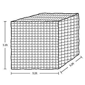 Aoneky Bale Hay Net - Slow Feed Haynet for Horses
