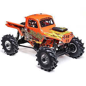 Losi RC Crawler LMT 4 Wheel Drive Solid Axle Mega Truck Brushless RTR Batteries and Charger Not Included Bog Hog LOS04024T2