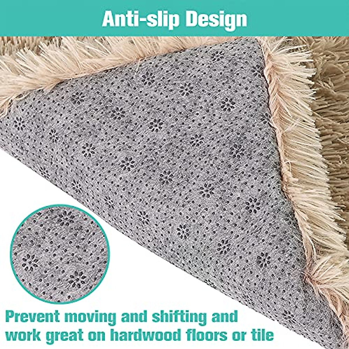 SCENEREAL Self-Warming Cat Bed Mat for Cats Small Dogs, Function 2 in 1 Soft Plush with Anti-Slip Bottom, Washable Pet Mat Autumn Winter Indoor Snooze Sleeping for Kittens Puppy Dog