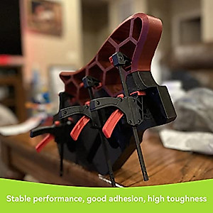 NAGA ABS 3D Printer Filament 1.75mm, High Toughness & High Hardness ABS Filament, 1kg Spool(2.2lbs), Dimensional Accuracy +/- 0.03 mm (Black)