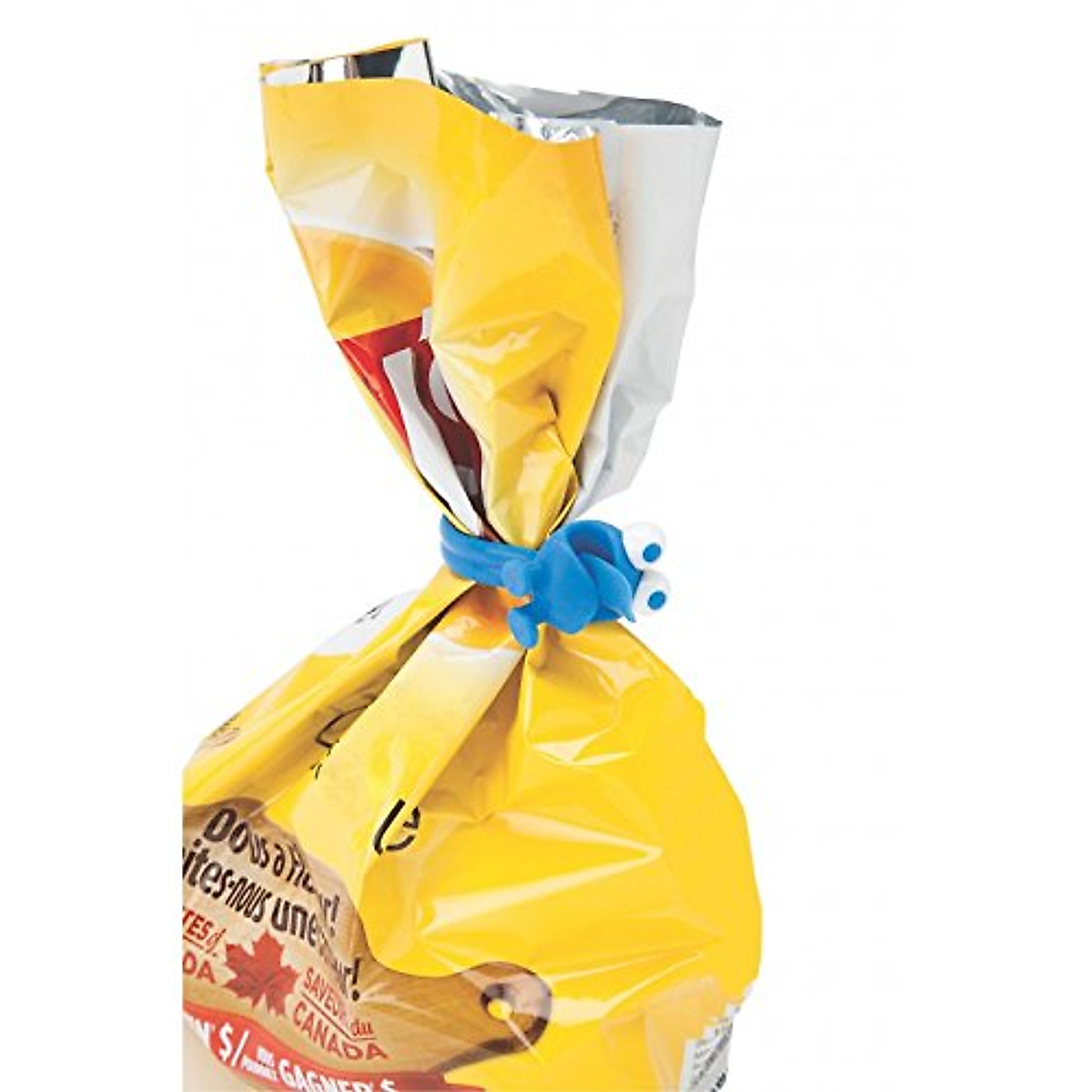 MSC International Joie Bag Watcher Ties Silicone, BPA Free, natural