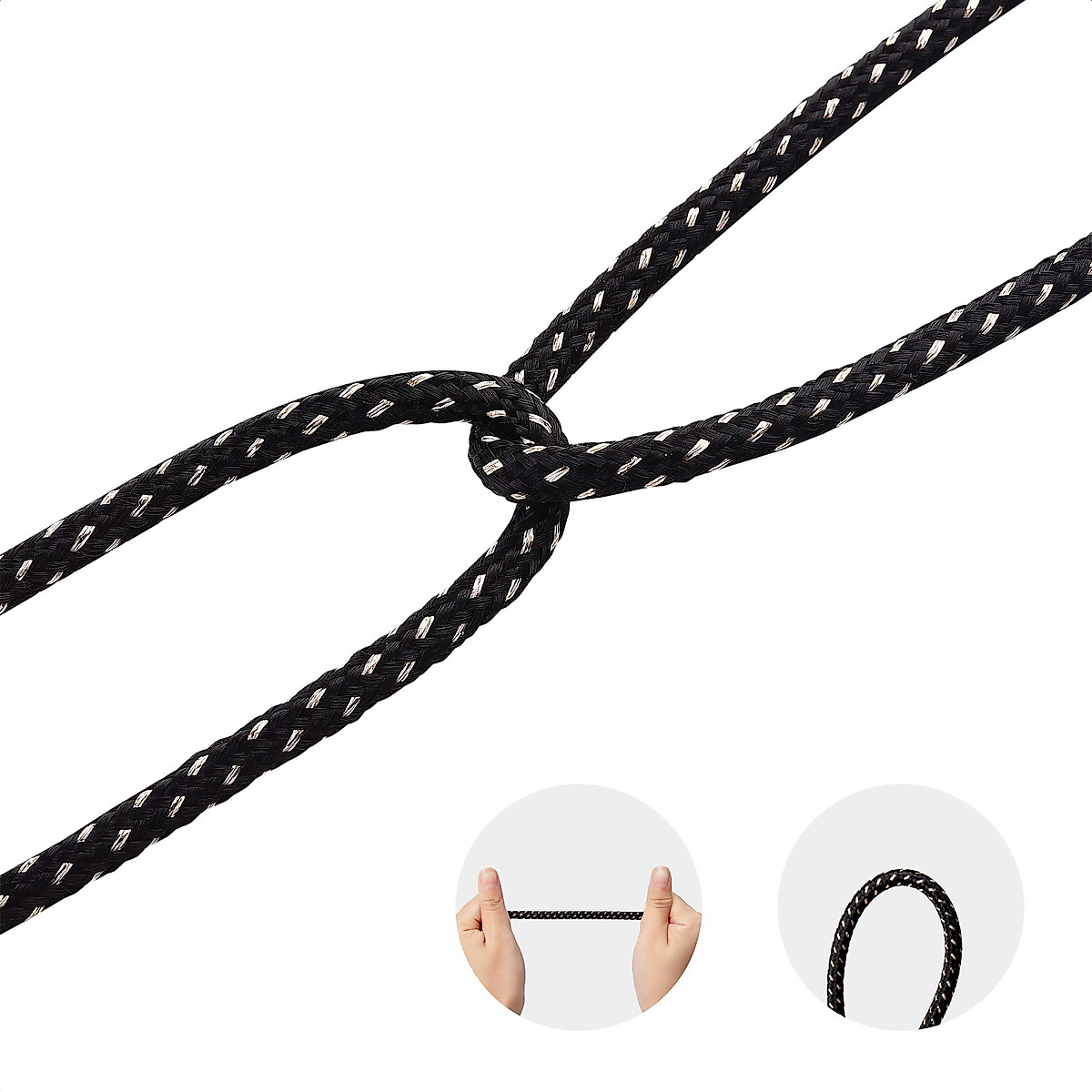 Cable Matters 2-Pack 1/4 Inch Mono TS Extension Cable in Black - 6 Feet / 1.8 Meters, Guitar Extension Cable, 1/4 Instrument Extension Cable