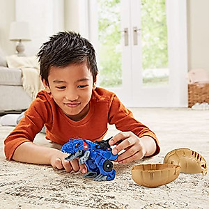VTech Switch and Go Hatch and Roaaar Egg T-Rex Racer, Blue