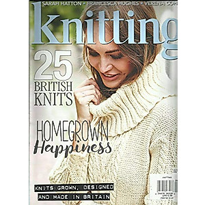 KNITTING MAGAZINE, 25 BRITISH KNITS HOMEGROWN SEPTEMBER, 2018 ISSUE # 184