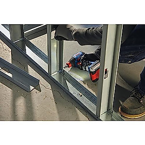 BOSCH GDX18V-1860CB23 18V Connected-Ready Two-In-One 1/4 In. and 1/2 In. Bit/Socket Impact Driver/Wrench Kit with (1) CORE18V® 4 Ah Advanced Power Battery and (1) 2 Ah Standard Power Battery