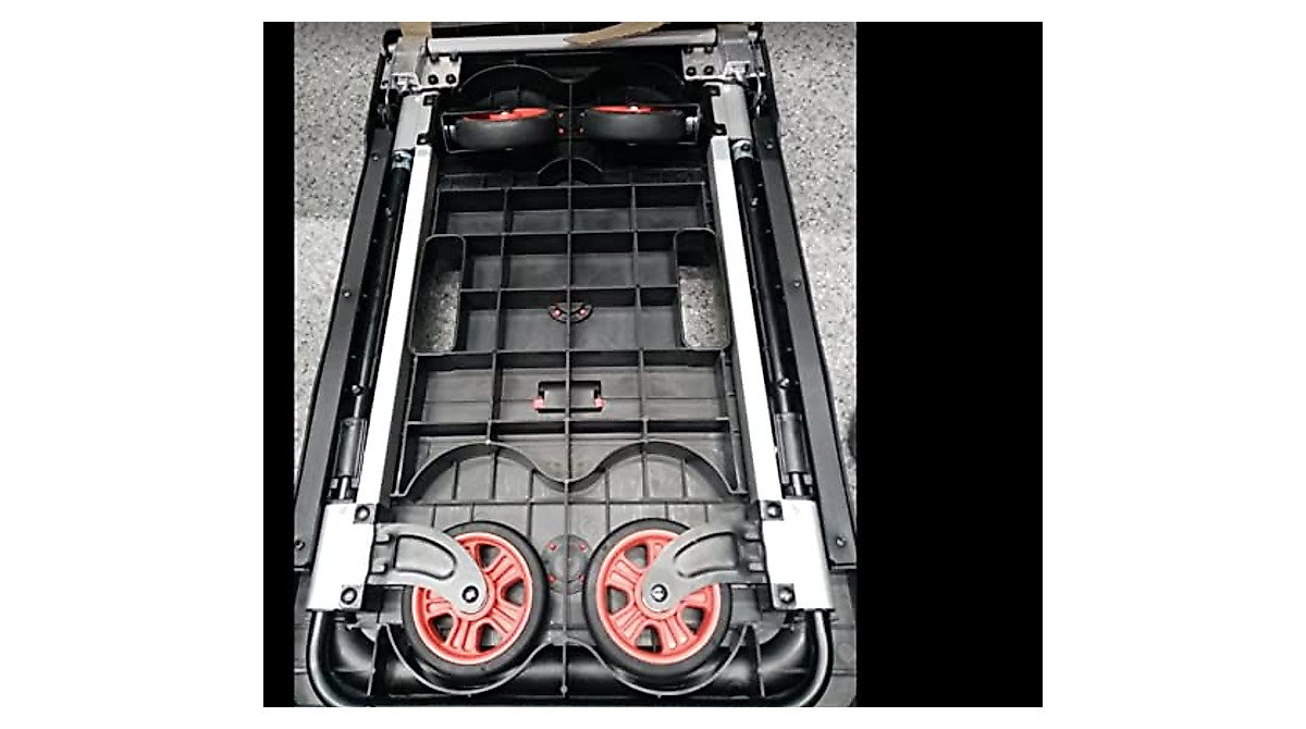 Magna Cart Flatform: 300 lb Folding 4-Wheel Cart