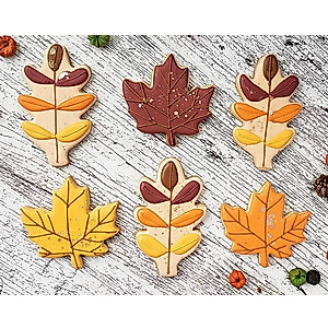 Maple Leaf Cookie Cutter 3.25" Made in USA by Ann Clark