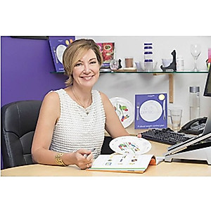 Portion Perfection Measuring Bowls, PORCELAIN, Set of 2 Portion Control Bowls for Weight Loss, Accurate Bowl Does the Measuring For You - No Cups Required, Weight Control & Bariatric Surgery Must Have