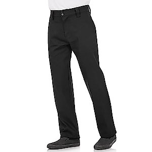 Chef Works Men's Essential Pro Chef Pants, Black, 38