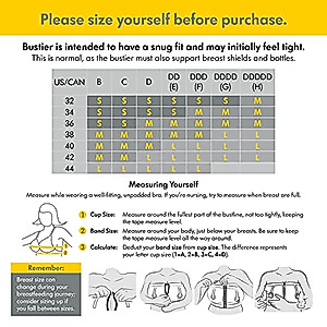 Medela Easy Expression Hands Free Pumping Bra, Nude, Small, Comfortable & Adaptable with No-Slip Support for Multitasking