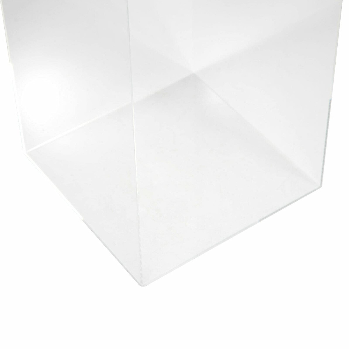 BJTDLLX Acrylic Display Case (12 x 12 x 24 inch), Tall Clear Plastic Box Dust Proof Action Figures Toy Acrylic Case, Collectibles Display Case Display Countertop Box for Display Figures Dolls