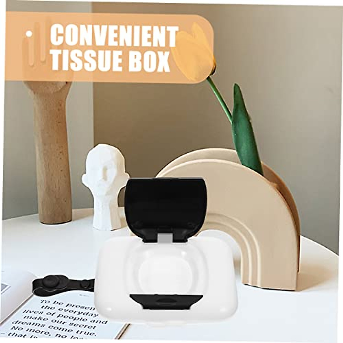 COOPHYA 2Pcs Wipe box baby diaper travel wipes case portable stroller toilet wipes dispenser baby wipe container wipes container baby wipes dispenser outdoor wipes dispenser case filling