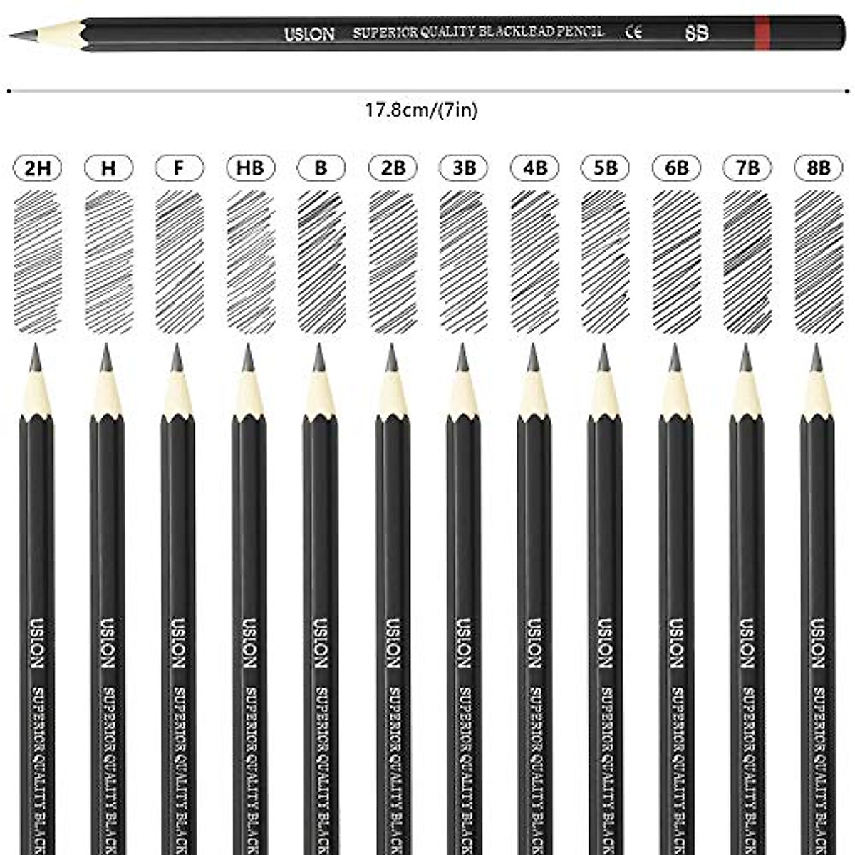 HomeMall Drawing Sketching Pencils Set, 37 Packs Art Kit with Sketchbook Draw Pencils Dual Ended Color Pencil Eraser Sharpener Pencil Bag for Kids Adults and Art Beginners…