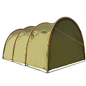 Car Camping Shade Awning Canopy for 8-10 Person Family Party Tent Picnic,BBQ,Friends Gathering Waterproof Lightweight Easy Setup 15 * 10 FT