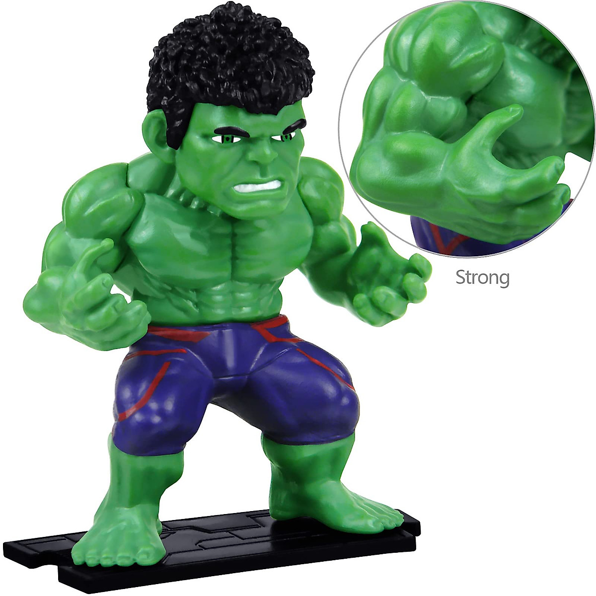 Incredible Hulk Action Figure Garage Kit Marvel Avengers Action Figure PVC Figure Model Mini 9CM Version