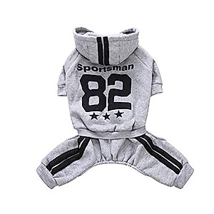 Dog Clothes Large Female Fashion Pet Sweatshirts Warm Puppy Breathable T-Shirt for Spring Summer Vest Pajamas Doggy Apparel Clothing