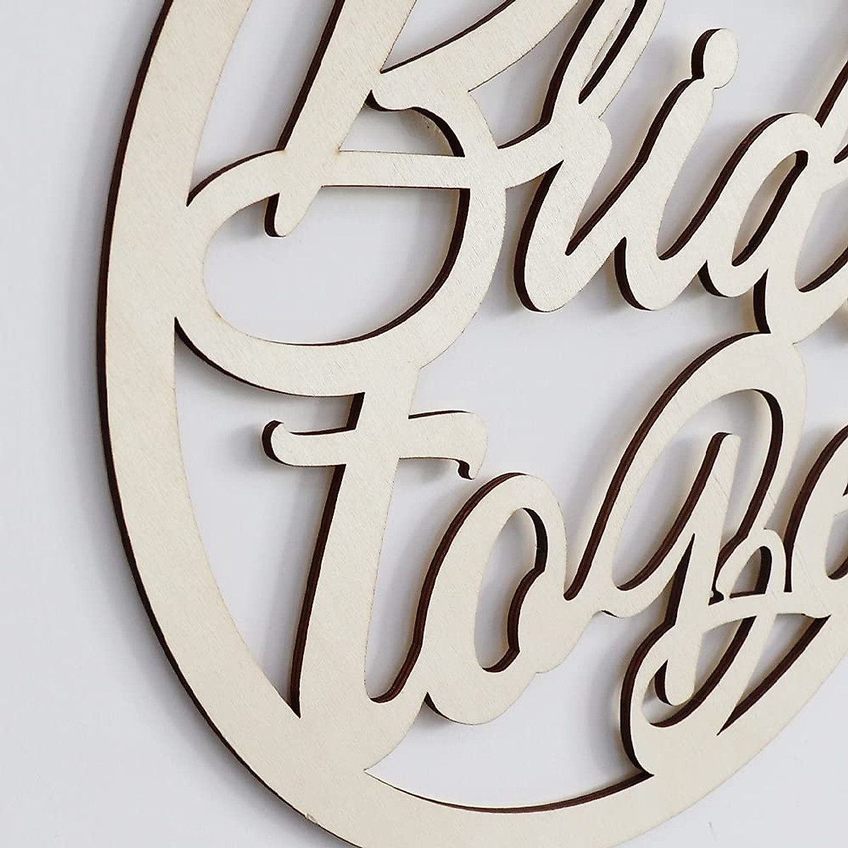 Large Bride To Be Diamond Wooden Sign 15.74'' x 12.99'' Wedding Party Photo Booth Props Bride To Be Sign for Bridal Shower Decorations Front Door Hanger Decor for Bachelorette Wedding Party Supplies