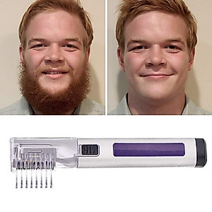 SCFBA Haircut Portable Hair Trimmer 3 in 1 Hair Trimmer Comb Handheld Hair Clipper Mistake Proof Do It Yourself Haircut Hair Beard Cutting Tool